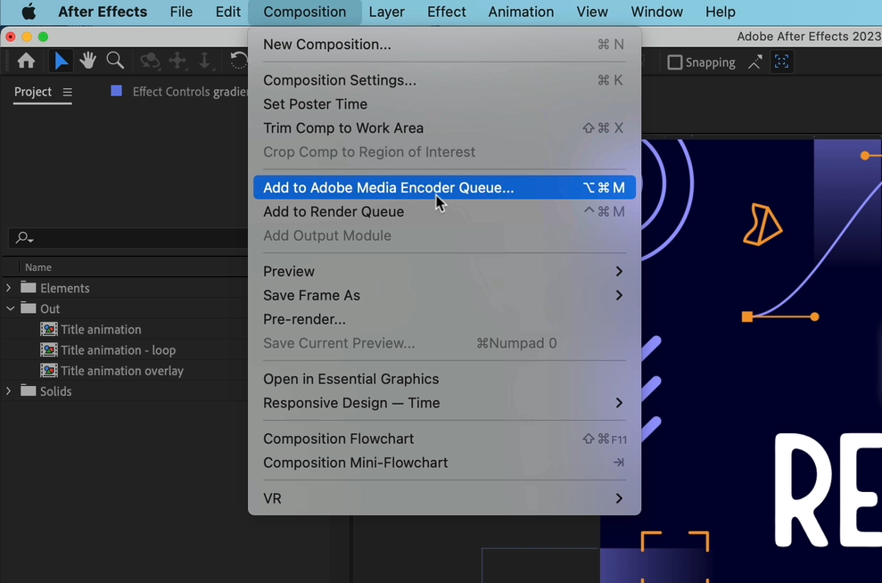 AE Fundamentals: Render